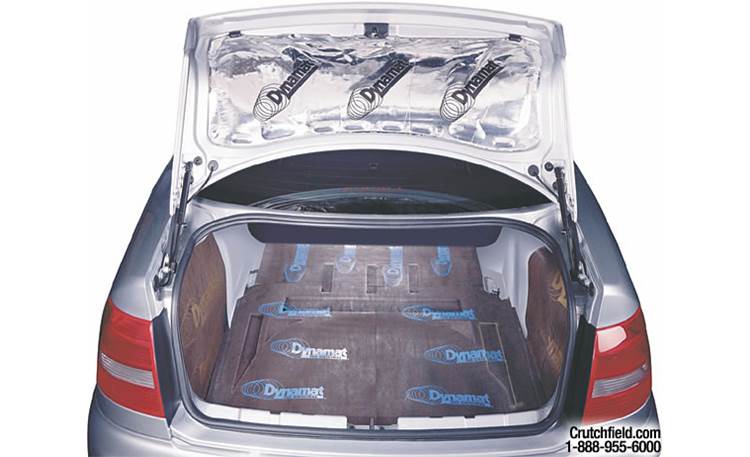 Dynamat Trunk Kit Get stronger bass with Dynamat Trunk Kits! at Crutchfield