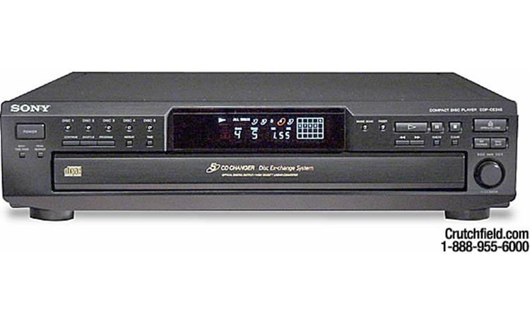 Sony CDP-CE245 5-CD changer at Crutchfield