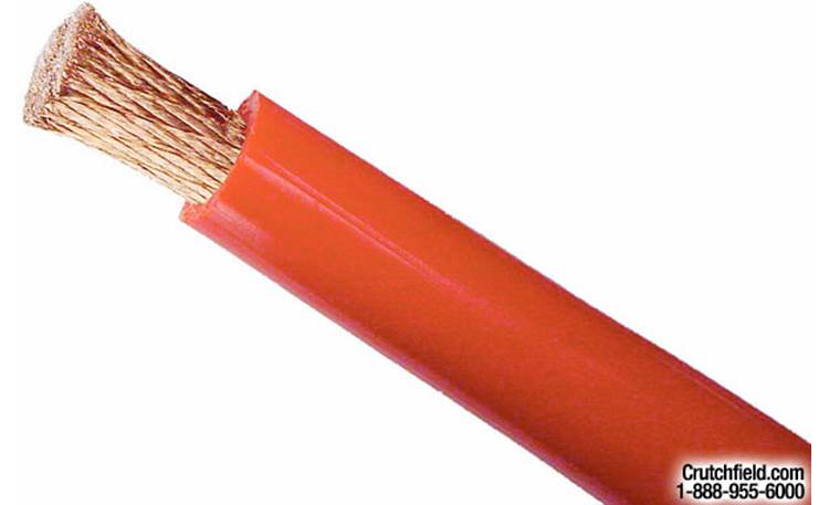 Streetwires Ultra-flow 8-gauge Cable (Red 8-gauge, per foot) Red at ...