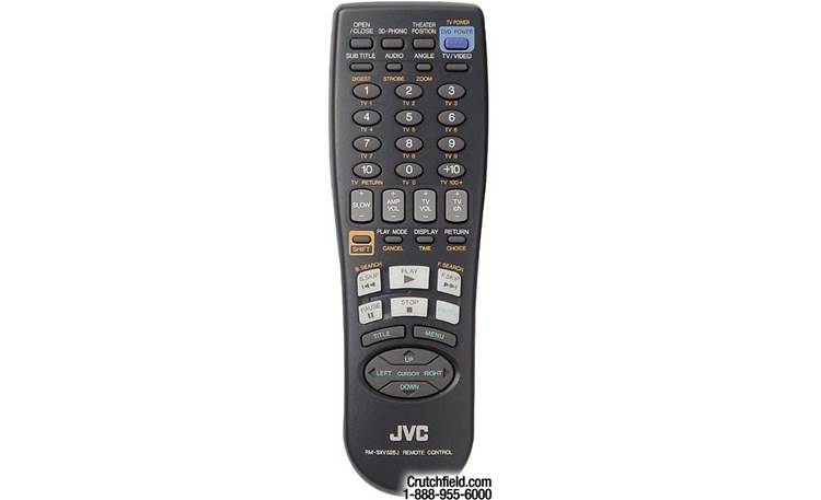 JVC XV-523/525BK (Black) DVD/CD player at Crutchfield