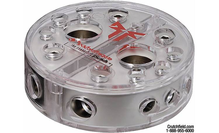 Rockford Fosgate RP7442 Platinum-Plated Capacitor Distribution Block at ...