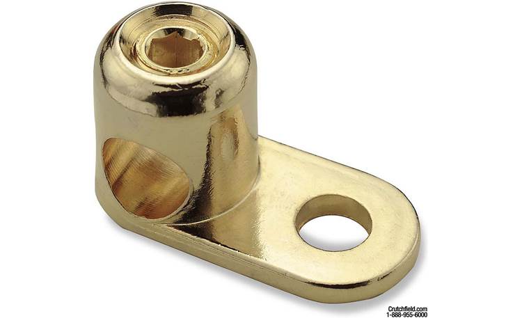 Rockford Fosgate Right Angle Power Terminals ( 8-gauge ) at Crutchfield