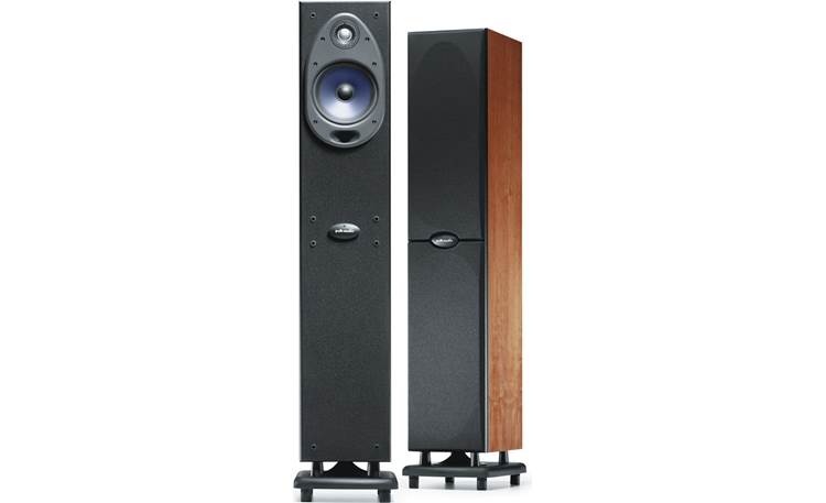 Polk RT1000i (Cherry) Tower speakers with built-in powered subwoofers ...