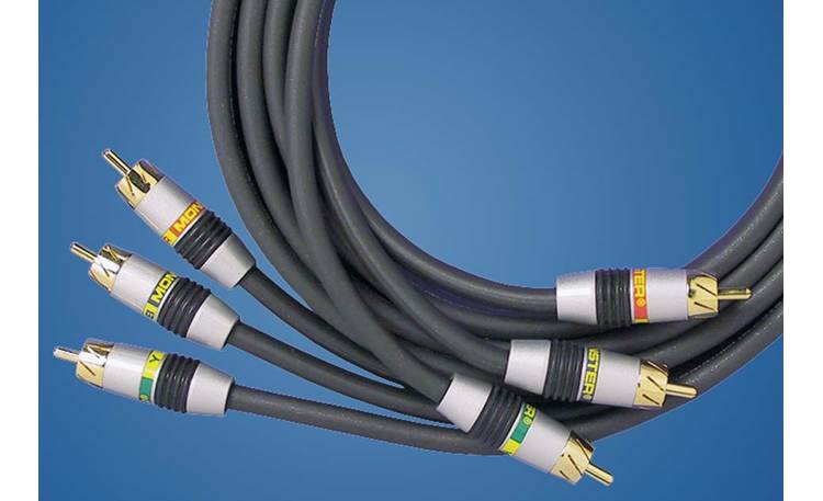 Monster Cable Video 3 (2-meter (6.6 ft.)) Component video cables at ...