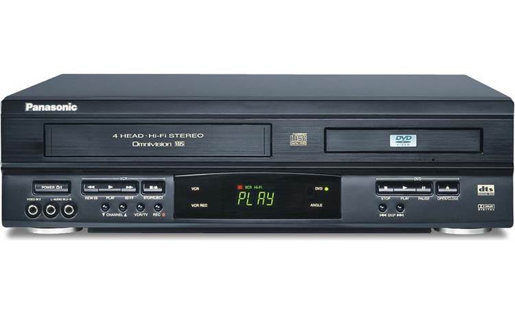 Panasonic PV-D4741 Combination DVD/CD player + HiFi VCR at Crutchfield