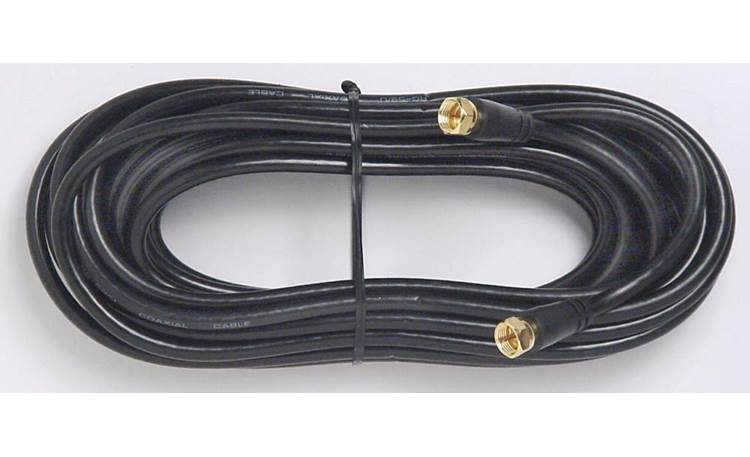 Recoton RG59 Coaxial Cable with F Type connectors (25 feet) at Crutchfield