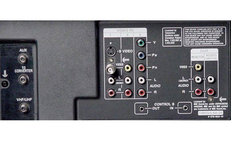 Sony KV-32FV27 32" FD Trinitron® Wega™ TV at Crutchfield