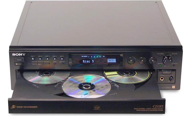 Sony SCD-C222ES Multichannel SACD 5-disc changer at Crutchfield