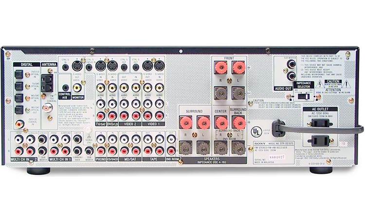 Sony STR-DE1075 A/V receiver with Dolby® Digital, DTS, and 6.1 decoding ...