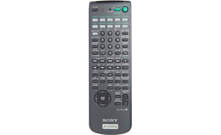 Sony STR-DE1075 A/V receiver with Dolby® Digital, DTS, and 6.1 decoding ...