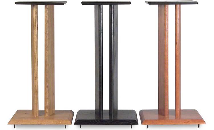 Wood Technology HD21 (oak finish) 21" speaker stands at Crutchfield