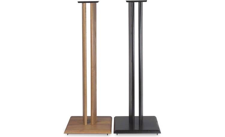 Wood Technology 36" Speaker Stands (Oak) For small bookshelf or ...