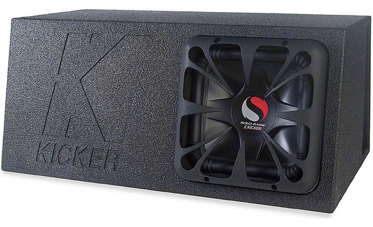 Kicker 01VS10L7 10" Vented Enclosure Solo-Baric L7 Subwoofer at Crutchfield