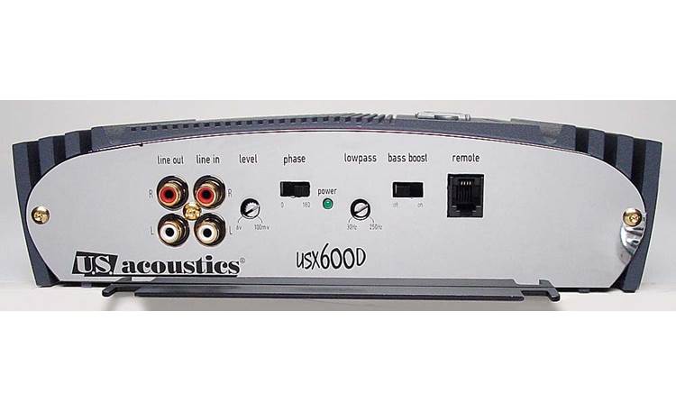 US acoustics USX600D 200W x 1 Car Amplifier at Crutchfield