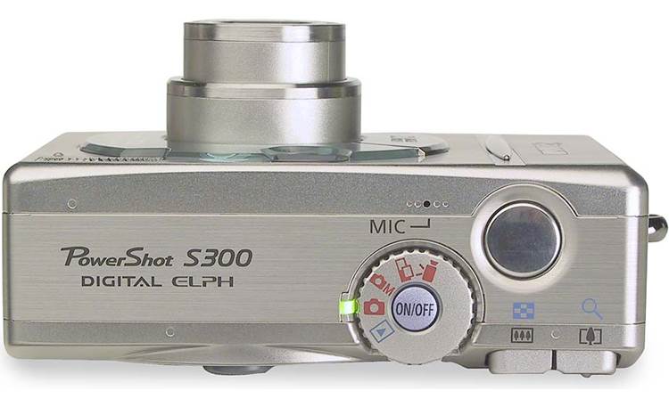 Canon PowerShot S300 ELPH Digital camera with CompactFlash at Crutchfield