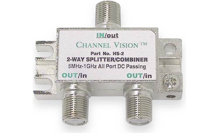 Channel Vision HS-2 Two-way Splitter/Combiner at Crutchfield