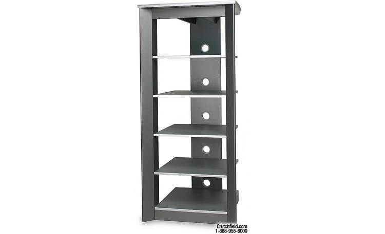 Sanus PFBS "Platinum" 6-shelf audio component rack at Crutchfield