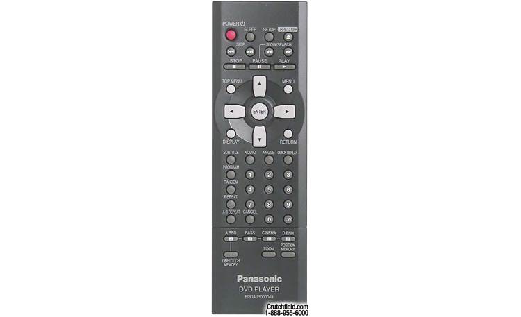 Panasonic DVD-RP62 (Black) DVD/CD player with progressive scan at ...
