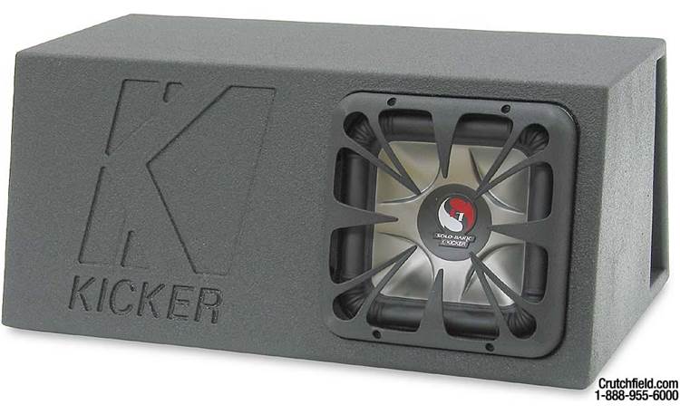 Kicker VS10L7 Solo-Baric L7 10" Vented Enclosure at Crutchfield