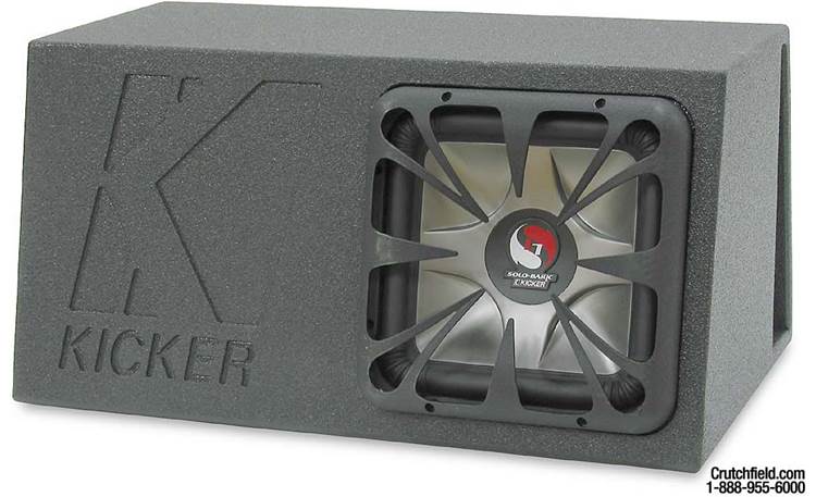 Kicker VS12L7 Solo-Baric L7 12" Vented Enclosure at Crutchfield