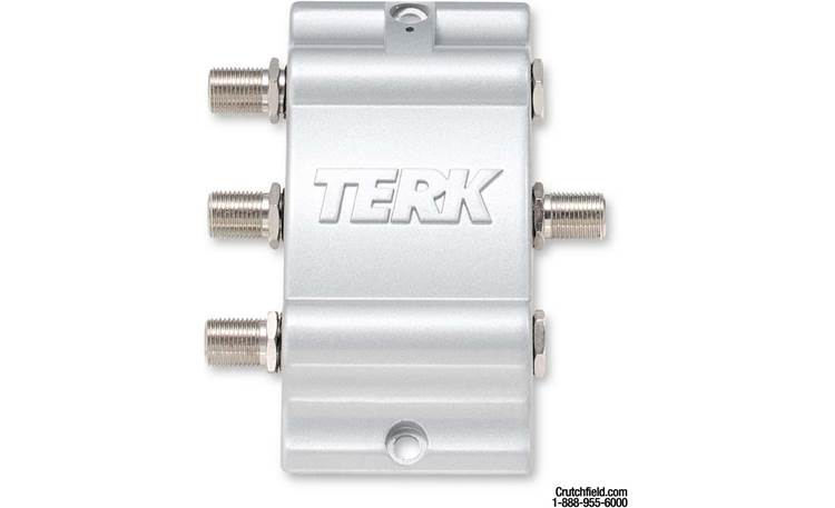 Terk BSP-3 3-Way Cable/Broadcast TV Signal Splitter at Crutchfield