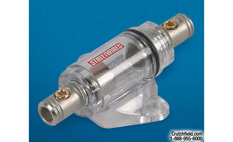 StreetWires AGU Fuse Holder For 4-gauge power cable at Crutchfield