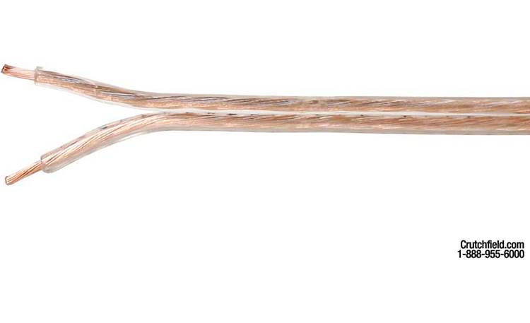 StreetWires 16-gauge Super Cable® Speaker Wire Clear at Crutchfield