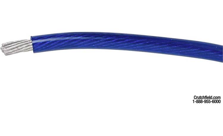 StreetWires Ultra Flow-4 gauge Power Cable (Black) Black/Blue/Red/Clear ...