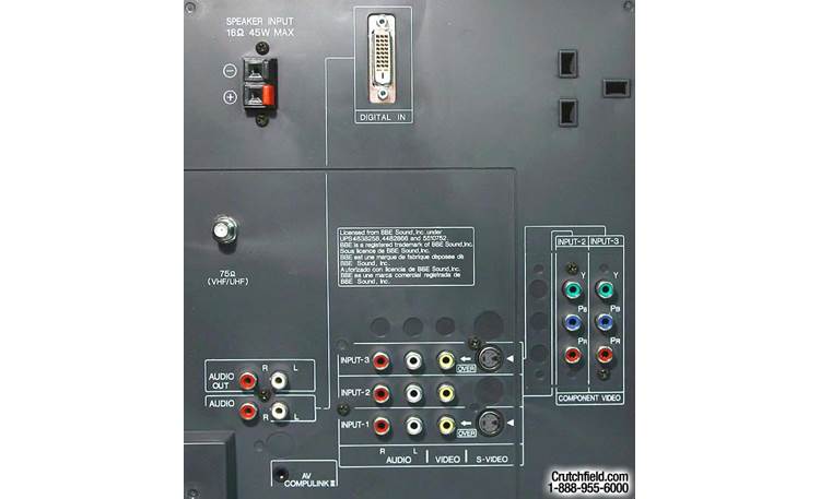 JVC AV-48WP30 48" I'Art™ Pro widescreen HDTV-ready projection TV at ...