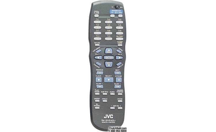 JVC XV-S400BK / XV-S402SL (Black) DVD/CD players at Crutchfield