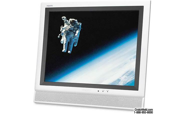 Sharp LC-13E1U (White) 13" AQUOS™ LCD TV at Crutchfield