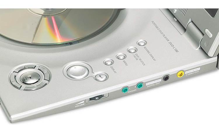 Samsung DVD-L100 Portable DVD/CD player with 10" LCD at Crutchfield
