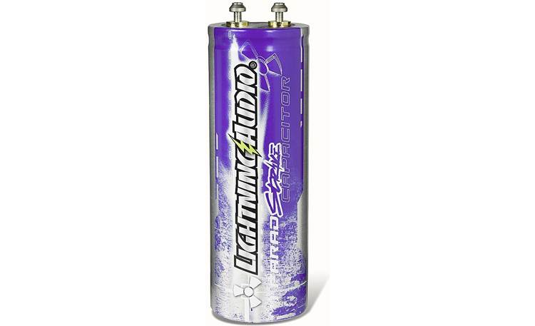 Lightning Audio LS10 Strike Series 1-Farad Capacitor at Crutchfield