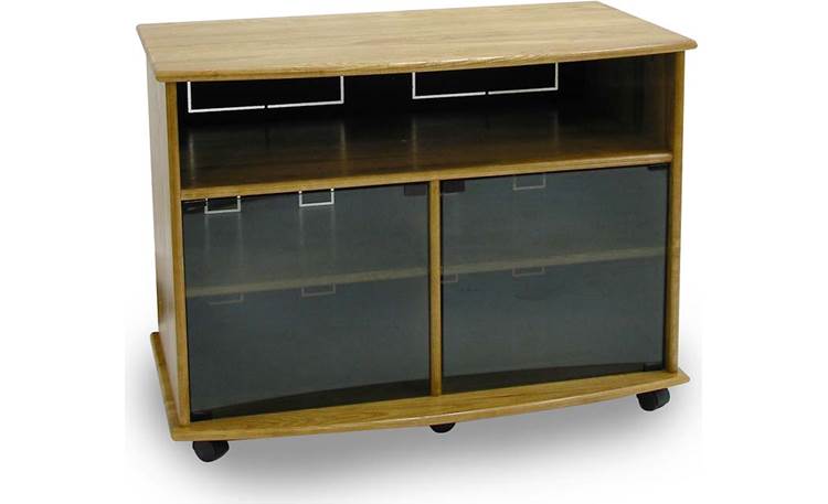 Wood Technology CM-V40 (Oak finish) Audio/video cabinet with shelf for ...