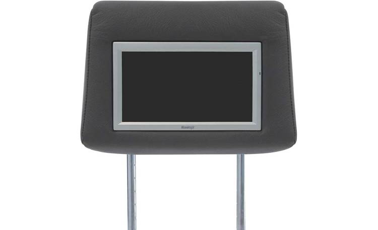 Vizualogic Headrest Monitor (Gray Leather) Leather Headrest with 7 ...