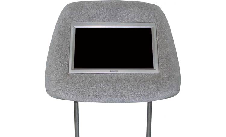 Vizualogic Headrest Monitor (Gray Cloth) Cloth Headrest (in 2 colors ...