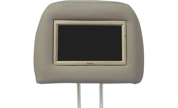 Vizualogic Headrest Monitor (Quartz Leather) Leather Headrest with 7" color monitor2000-up Honda ...