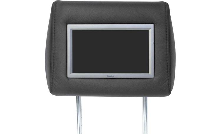 Vizualogic Headrest Monitor (Ash Leather) Leather Headrest (in 3 colors) with 7" color ...