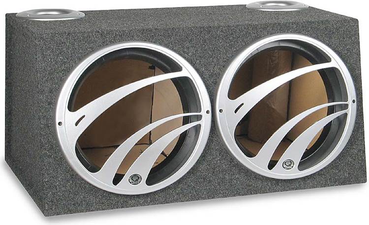 Q-Logic QLH-1.7512DE Type 3 dual 12" hatchback box at Crutchfield