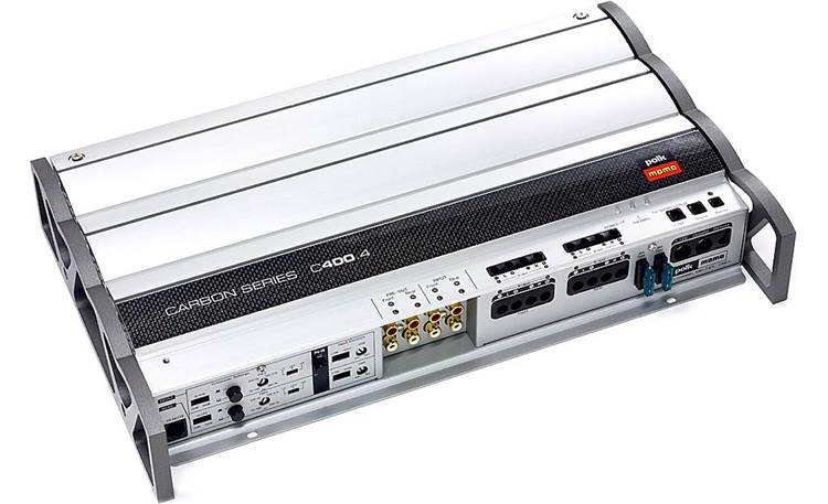 Polk/MOMO C400.4 4-channel car amplifier 75 watts RMS x 4 at Crutchfield