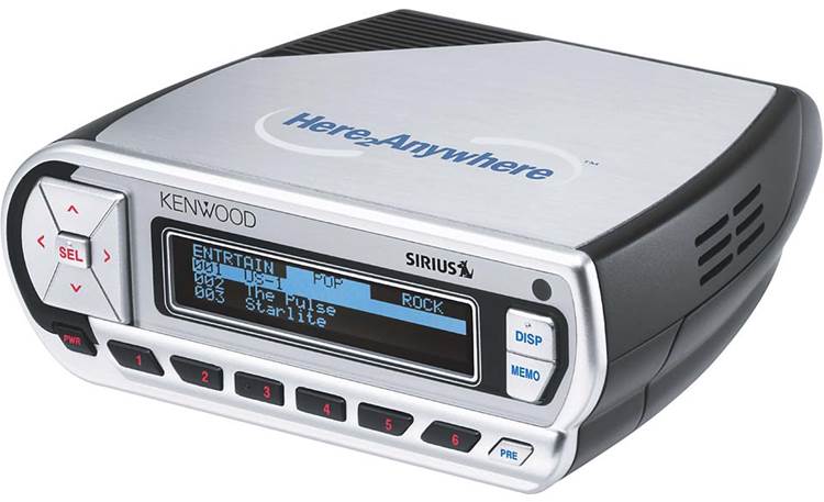 Kenwood Here2Anywhere™ Portable SIRIUS tuner at Crutchfield