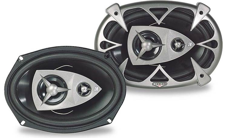 Kicker DX69 6"x9" 3-way Speakers at Crutchfield