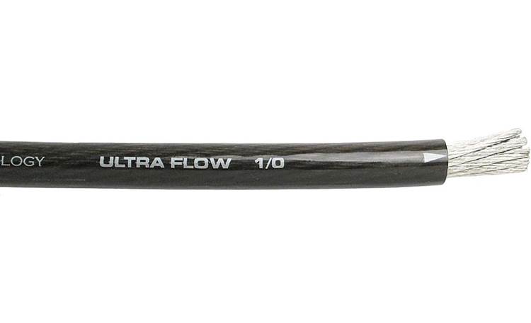 StreetWires 1/0-gauge Power Cable (Black (per foot)) UltraFlow power ...