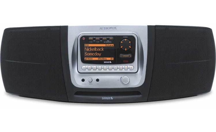 Audiovox SIRBB1 Portable boombox for the Audiovox plug-and-play SIRIUS ...
