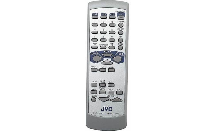 JVC NX-CDR7 3-CD + 1-CD-R changer/recorder micro system at Crutchfield