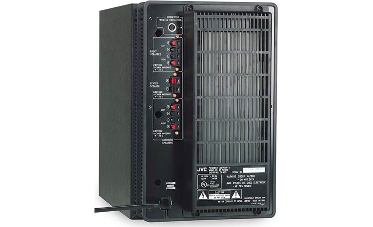 JVC TH-M55 5-disc DVD home theater system at Crutchfield