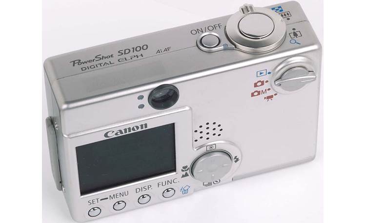 Canon PowerShot SD100 3-megapixel digital camera at Crutchfield