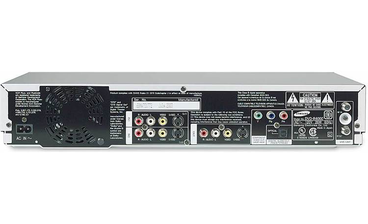 Samsung DVD-R4000 DVD recorder with progressive-scan playback at ...