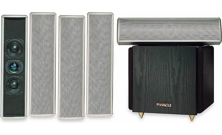 Pinnacle Quantum Plasma 3 (5 satellite speakers & a powered sub) 5.1 ...