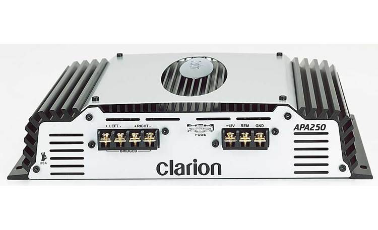 Clarion APA250 50W x 2 car amplifier at Crutchfield